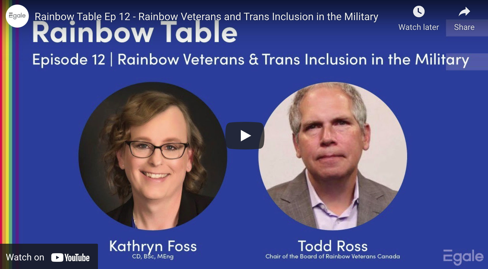 Rainbow Table Ep 12 - Rainbow Veterans and Trans Inclusion in the ...